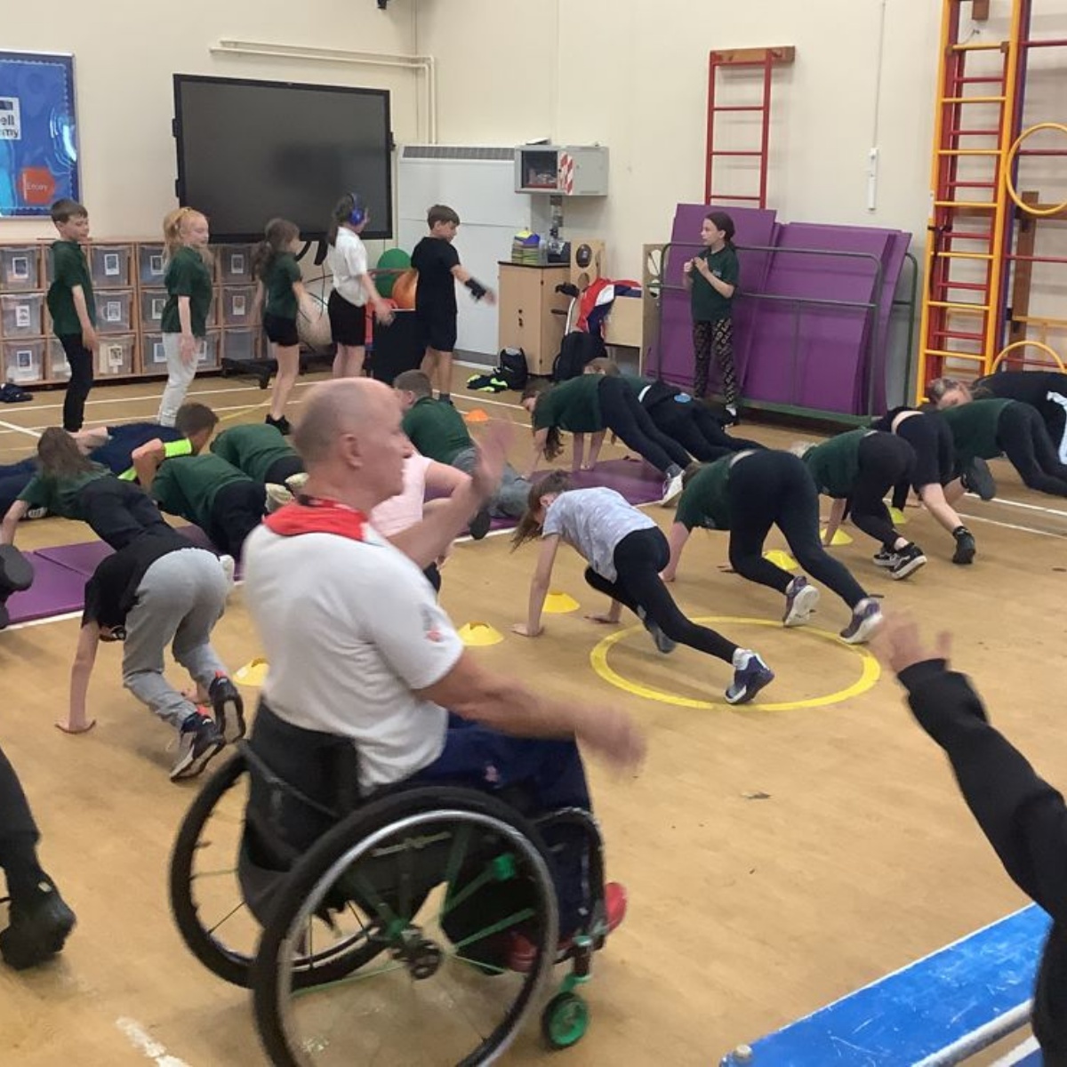 Upwell Academy - Paralympian Circuits & Inspirational Assembly!