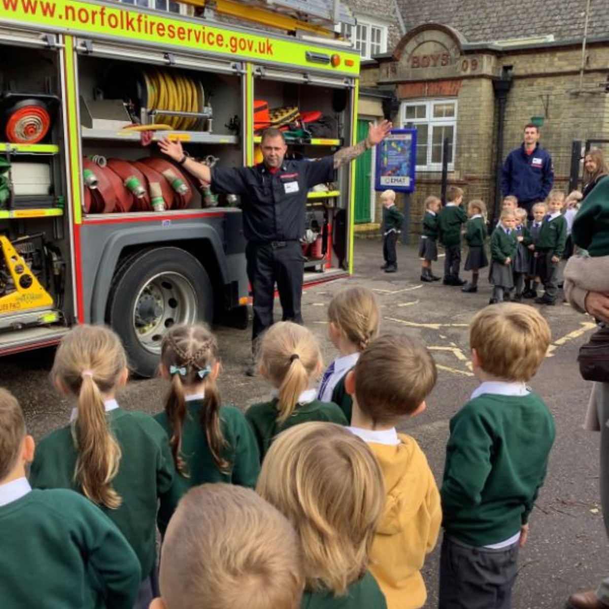 Upwell Academy - EYFS Firefighter Visit