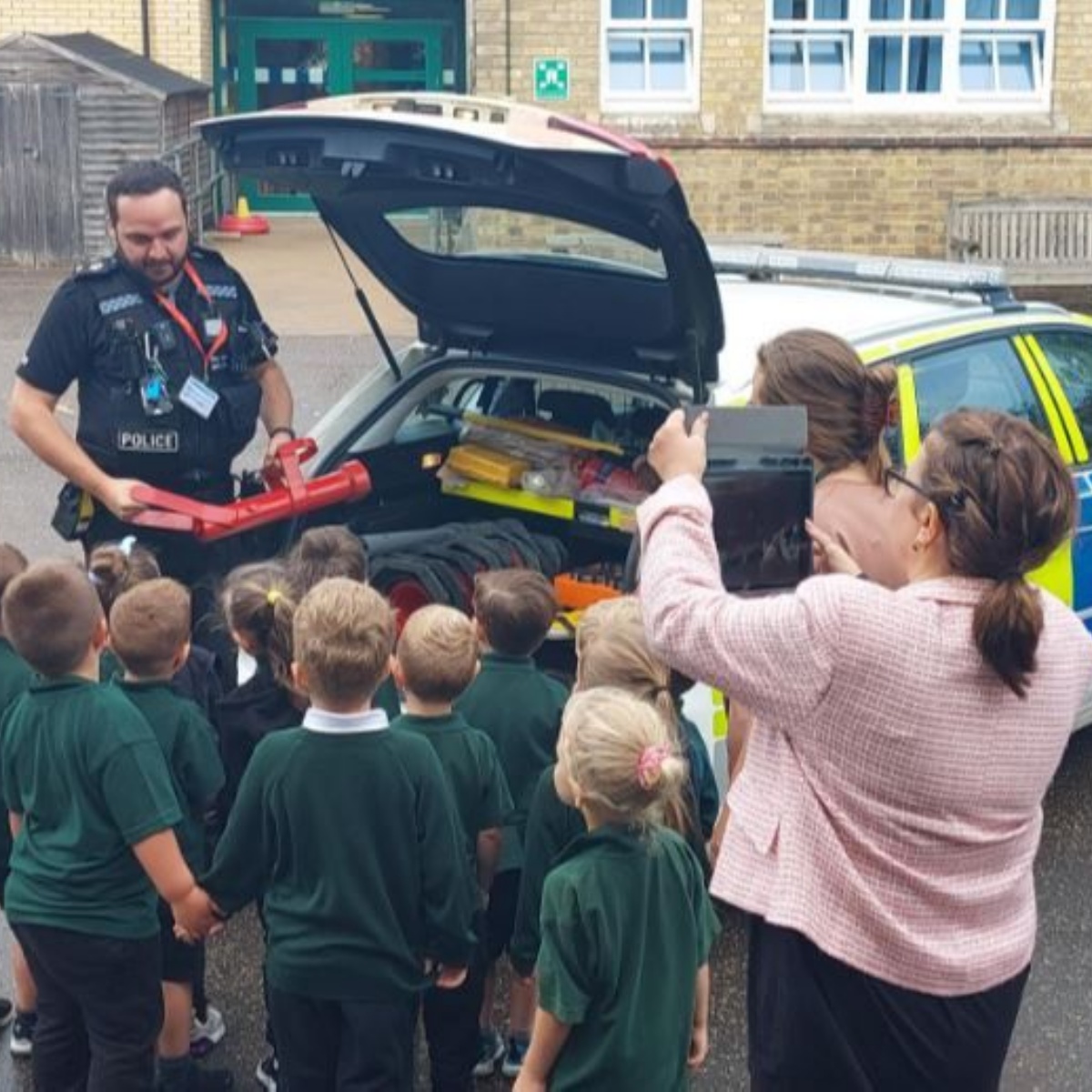 Upwell Academy - Norfolk Constabulary Visit